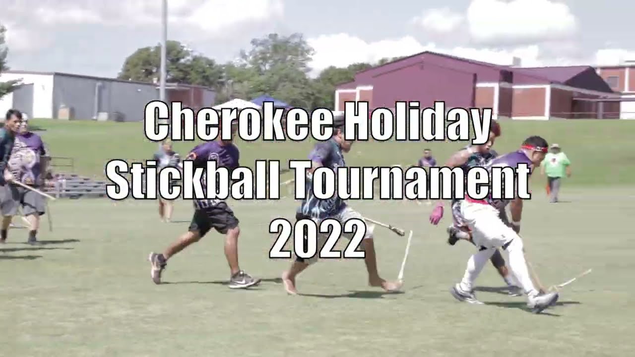 Cherokee National Holiday Stickball Tournament 2022 - YouTube