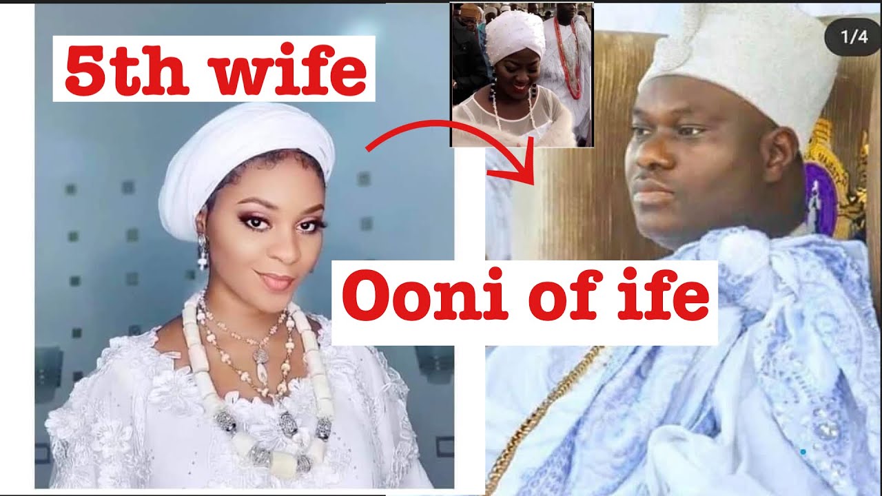 Ooni of ife new wife olori Tobi Philips shadea 🙆 - YouTube