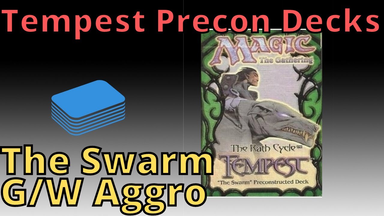 Tempest Preconstructed Deck: G/W Swarm - YouTube