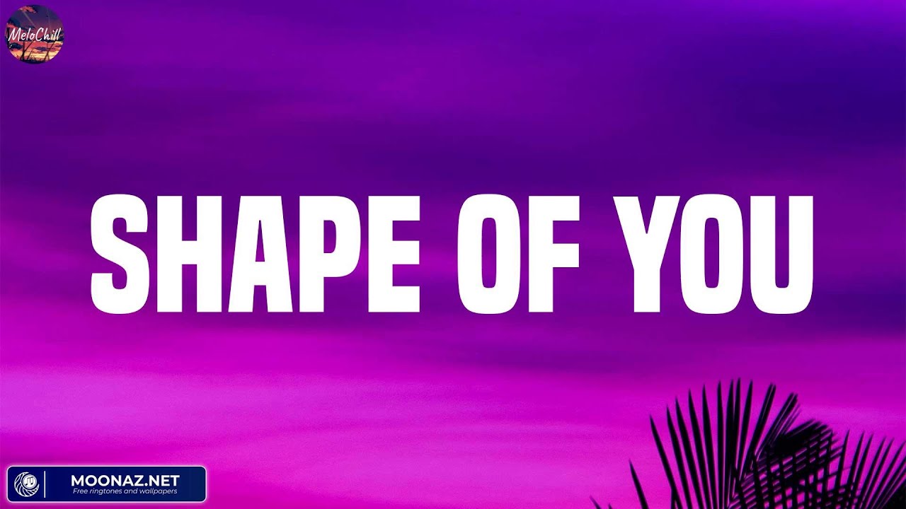 Shape of You - Ed Sheeran (Lyric) / Jamie Miller, Justin Bieber - YouTube