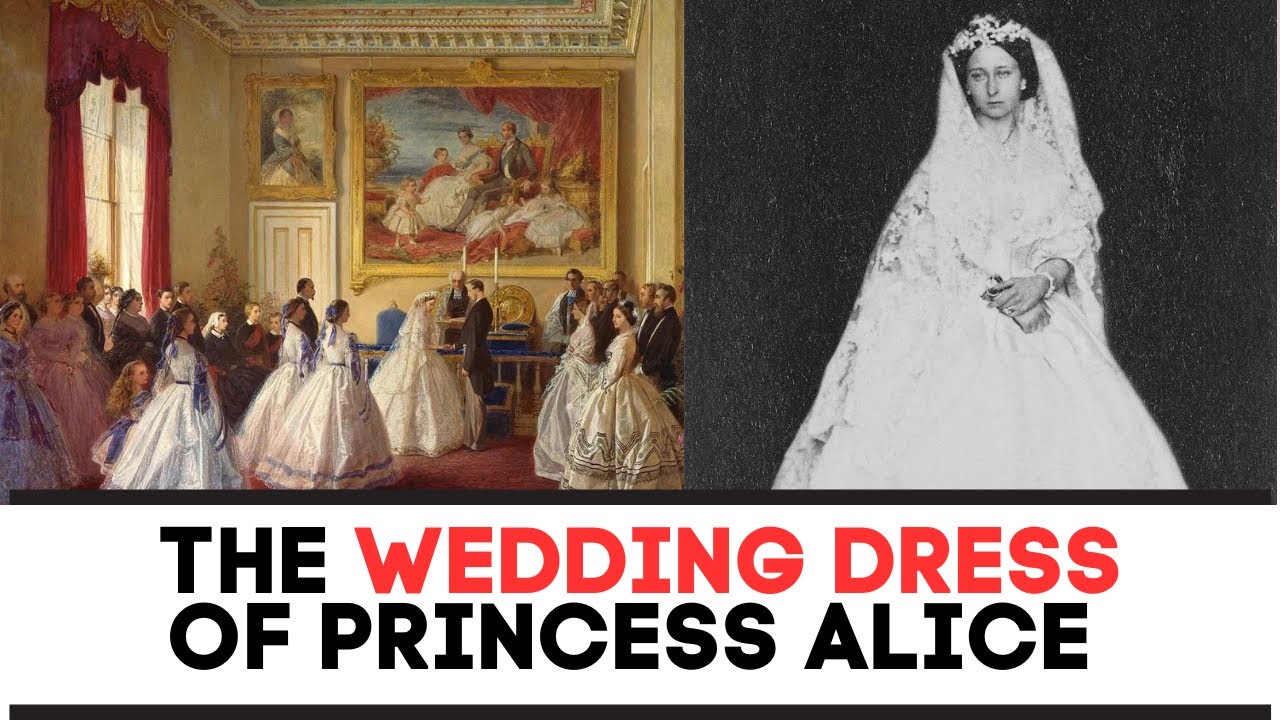 The WEDDING DRESS Of Princess Alice | Royal Fashion History Documentary ...