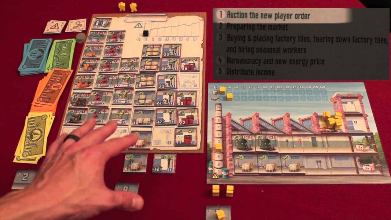 Power Grid Factory Manager - with the Game Boy Geek - YouTube