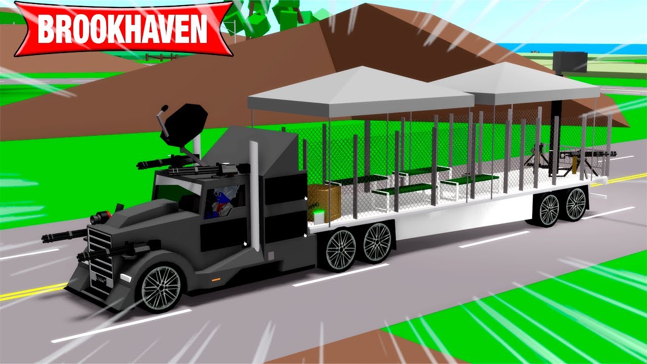 SEMI TRUCK SUPER ARMORED on BROOKHAVEN 😎🚚 - YouTube
