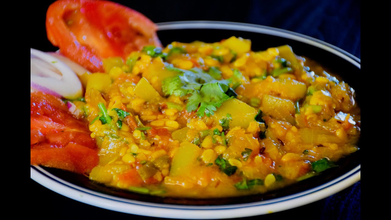 Torai Moong Daal |चटपटी तोरई और मूँग दाल की सब्ज़ी| Jhatpat Kitchen By ...