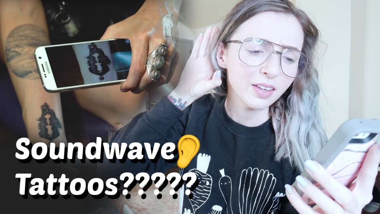Sound Wave Tattoos? Tattoos you can hear, Tattoo Talk Tuesday. - YouTube