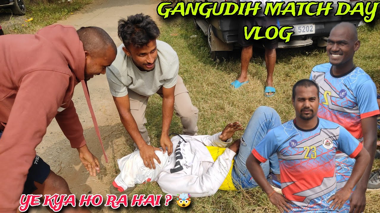 GANGUDIH MATCH DAY VLOG// SEMIFINAL MATCH LOSS 🥺 // @amankazama4348 # ...