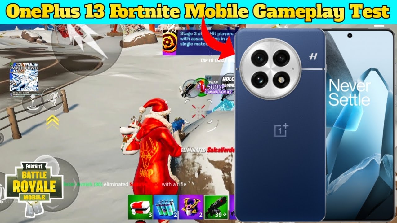 oneplus 13 fortnite mobile gameplay test|oneplus 13 fortnite test ...