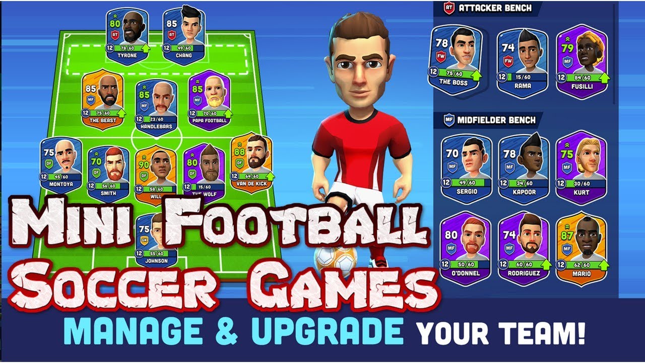 Mini Football Soccer Games - YouTube