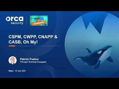 CSPM, CWPP, CNAPP and CASB Explained | Cloud Security Fundamentals - YouTube