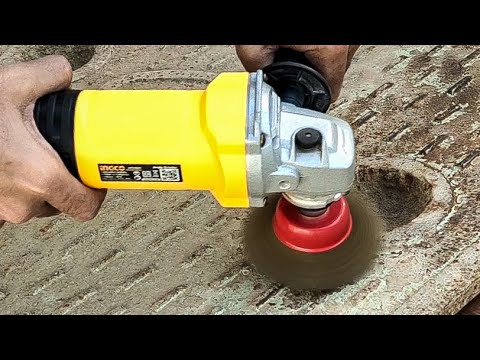 Remove Rust With Ingco Angle Grinder and Wire Brush | How to Use ...
