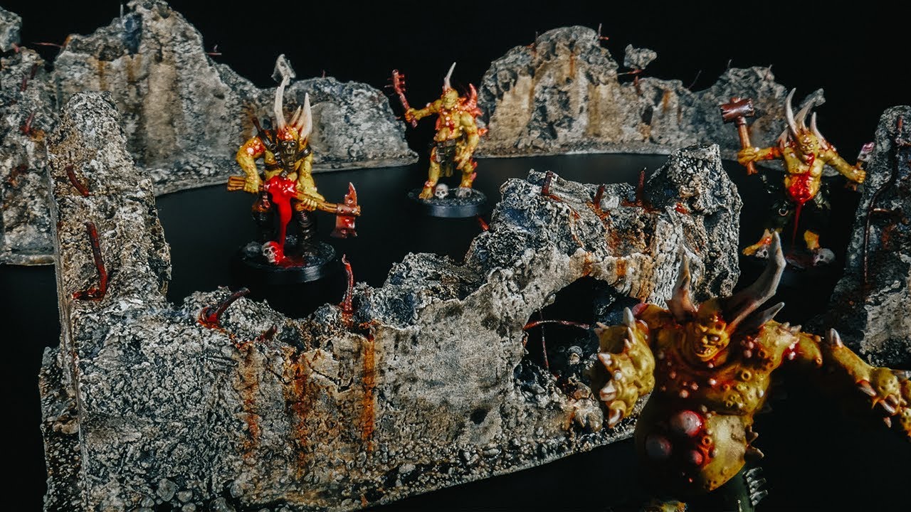 Simple Concrete Ruins for Modern or Post Apocalyptic Tabletop Games ...