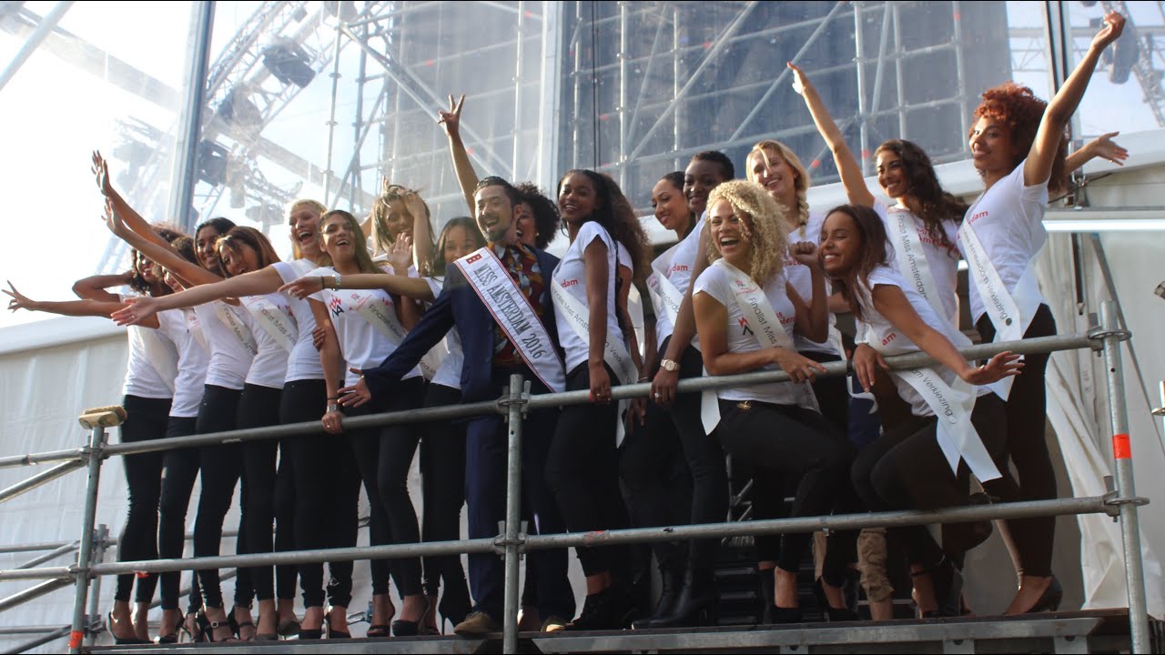 Selectie dag Miss Amsterdam 2016/2017 - YouTube