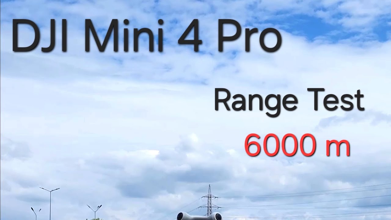 DJI Mini 4 Pro Range Test , 6000 m. ( DJI Mini 4 Pro Тест за разтояние ...