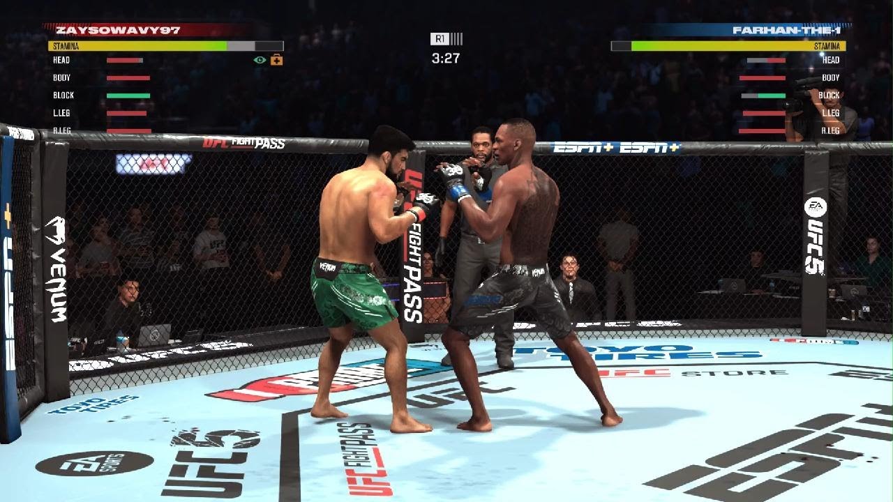 UFC 5- Competitive fight! - YouTube