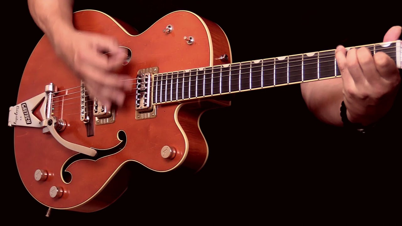 Gretsch G6120T-BSSMK Brian Setzer "Smoke" Demo - YouTube