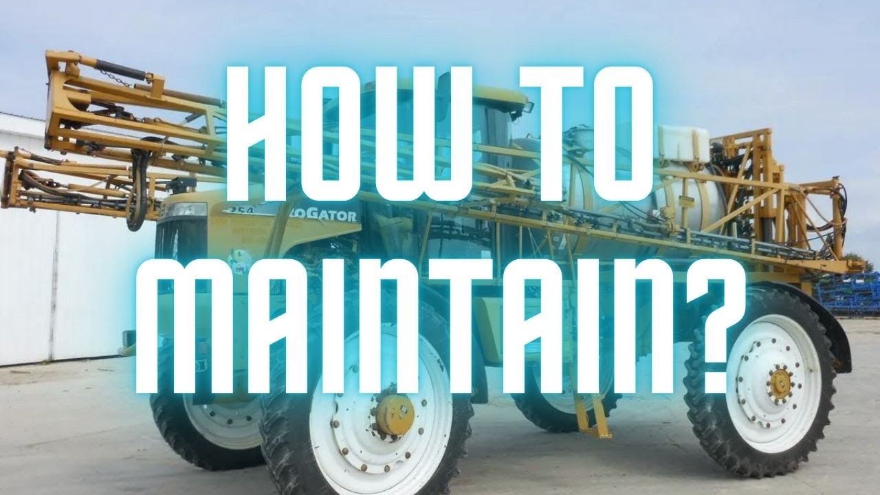 Maintaining Our 2001 Ag-Chem Rogator 1254 - YouTube