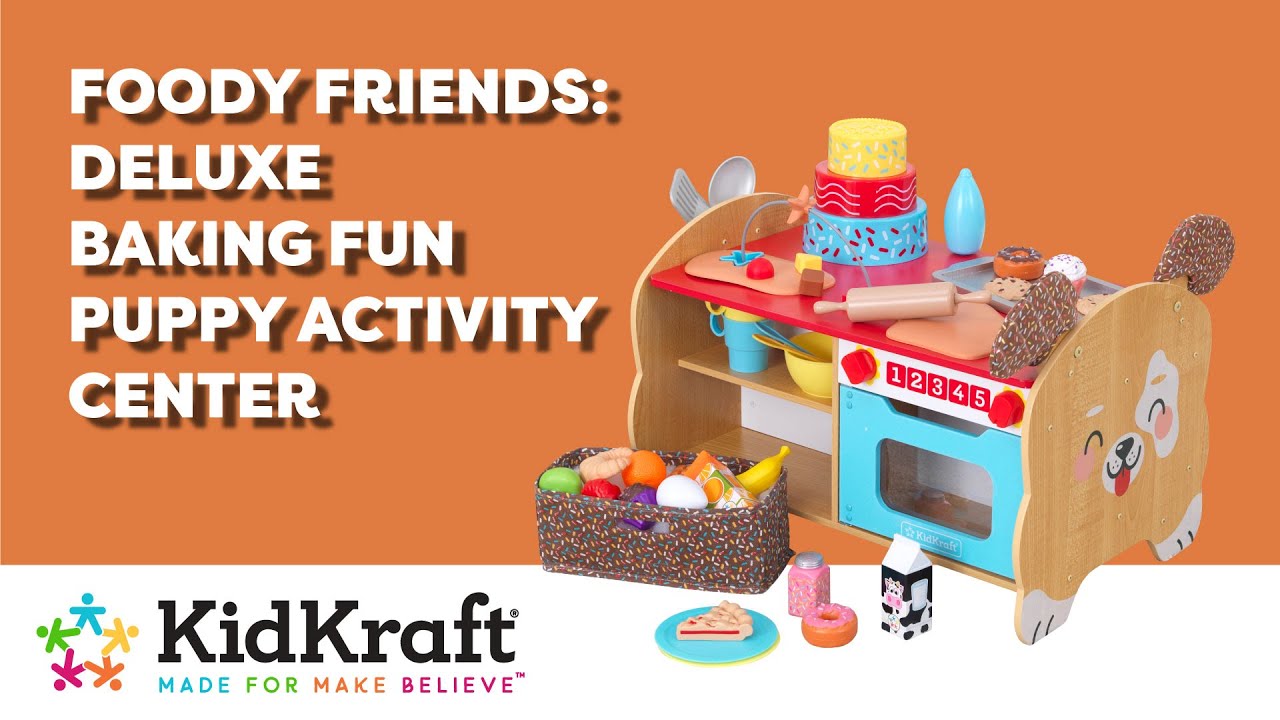 Foody Friends: Deluxe Baking Fun Puppy Activity Center | KidKraft ...