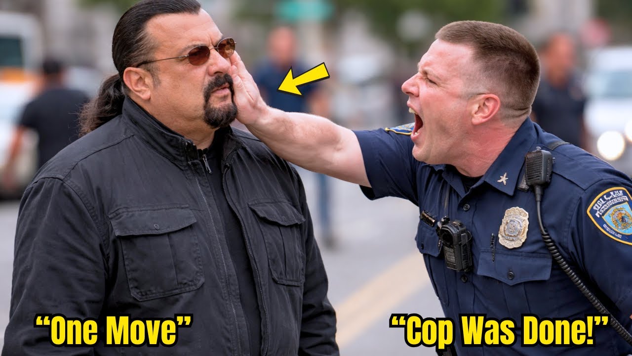 THE COP MADE ONE HUGE MISTAKE — STEVEN SEAGAL RESPONDED - YouTube
