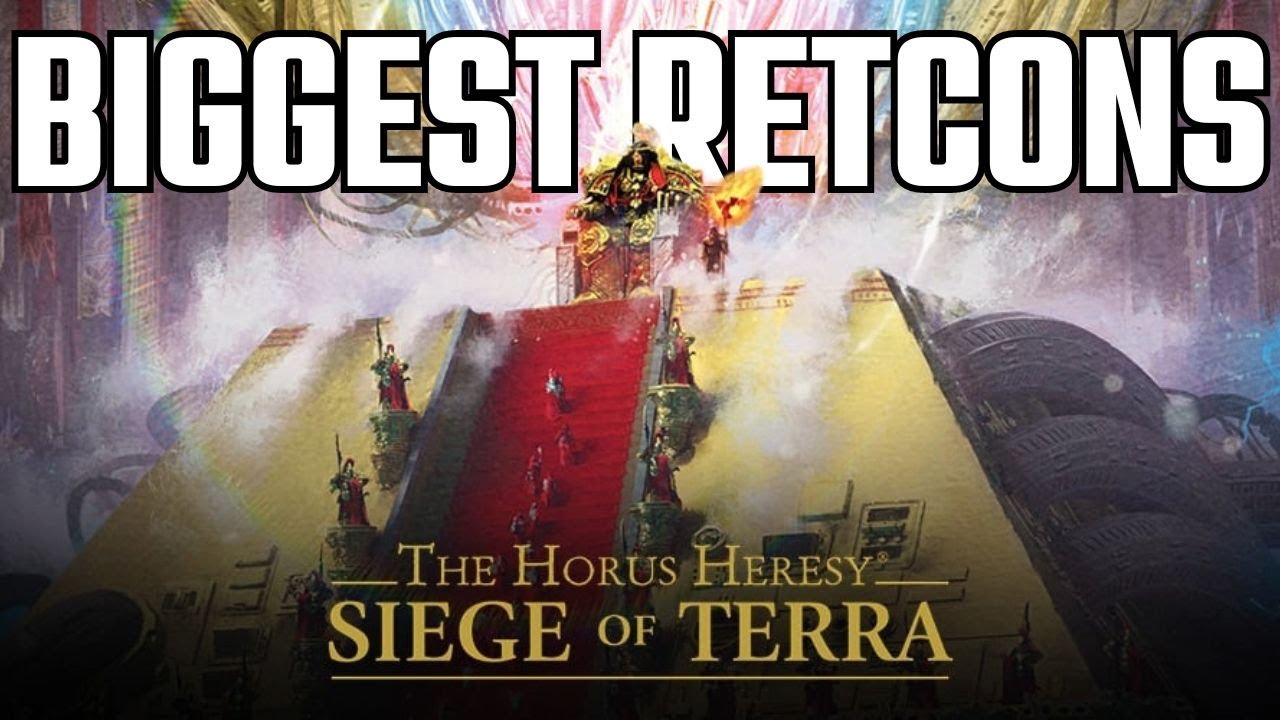 The 10 BIGGEST RETCONS From The Siege of Terra | Warhammer 40K Lore ...