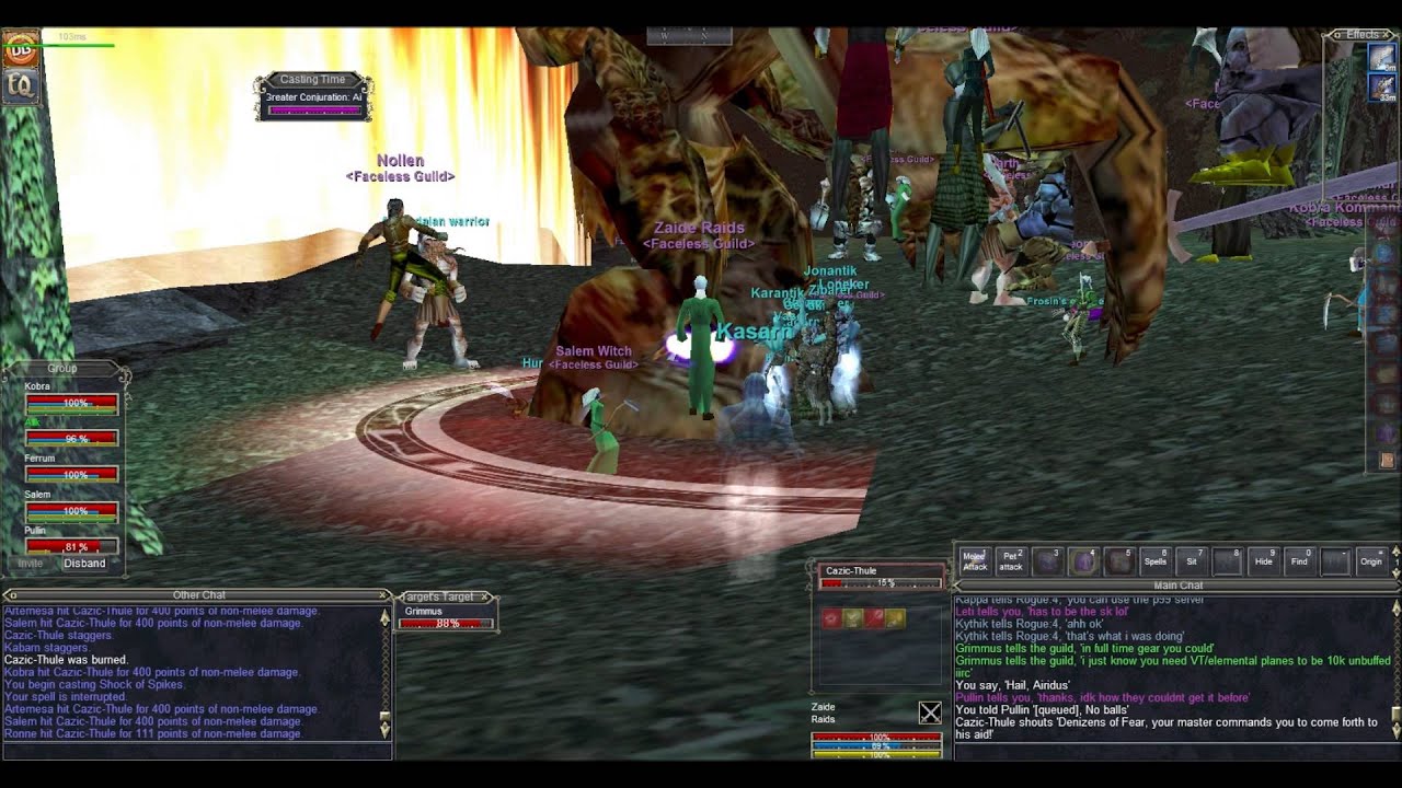 Everquest Cazic Thule Raid - Lockjaw Raid 6/17/2015 - YouTube