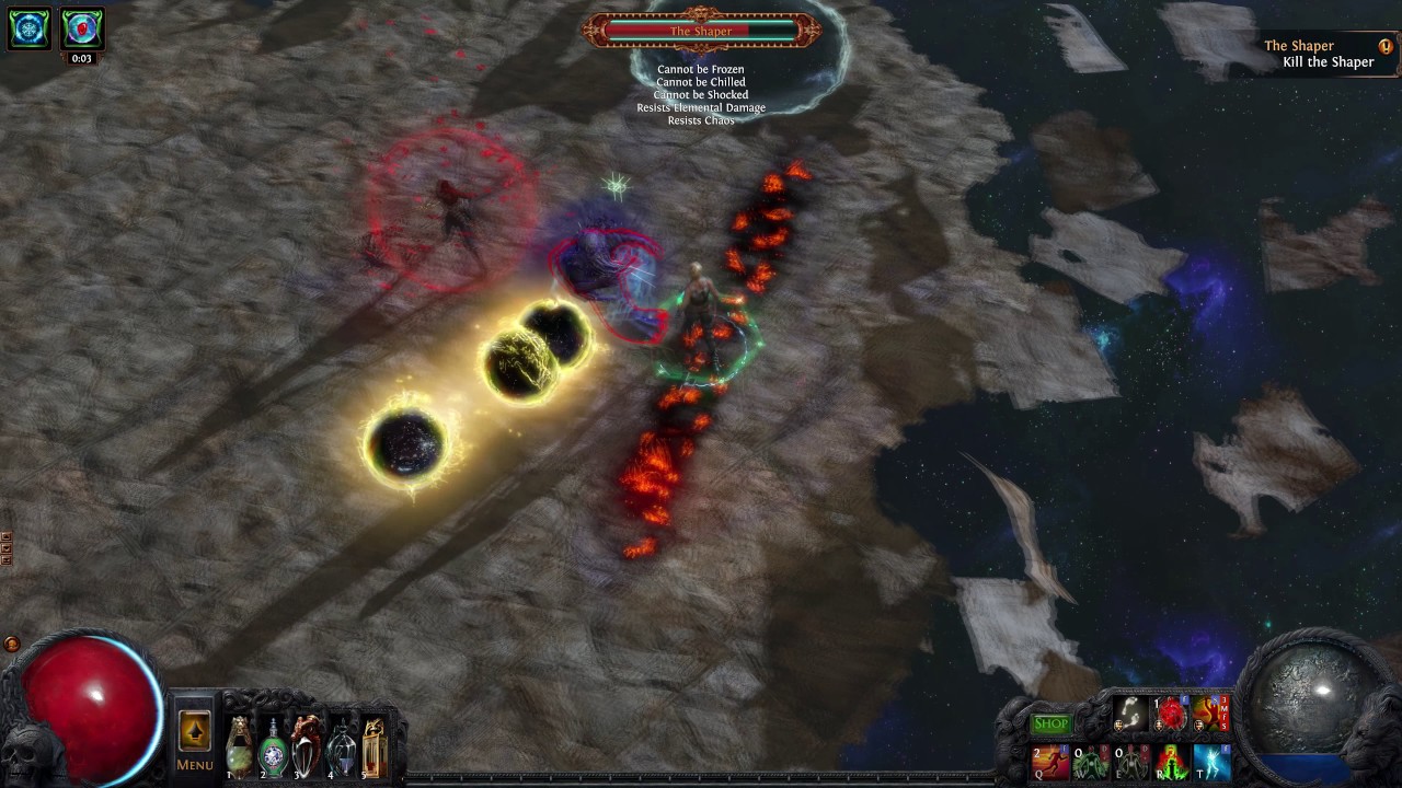 Path of Exile (POE): Melee Crit Facebreakers T17 Shaper - 4K 60fps ...