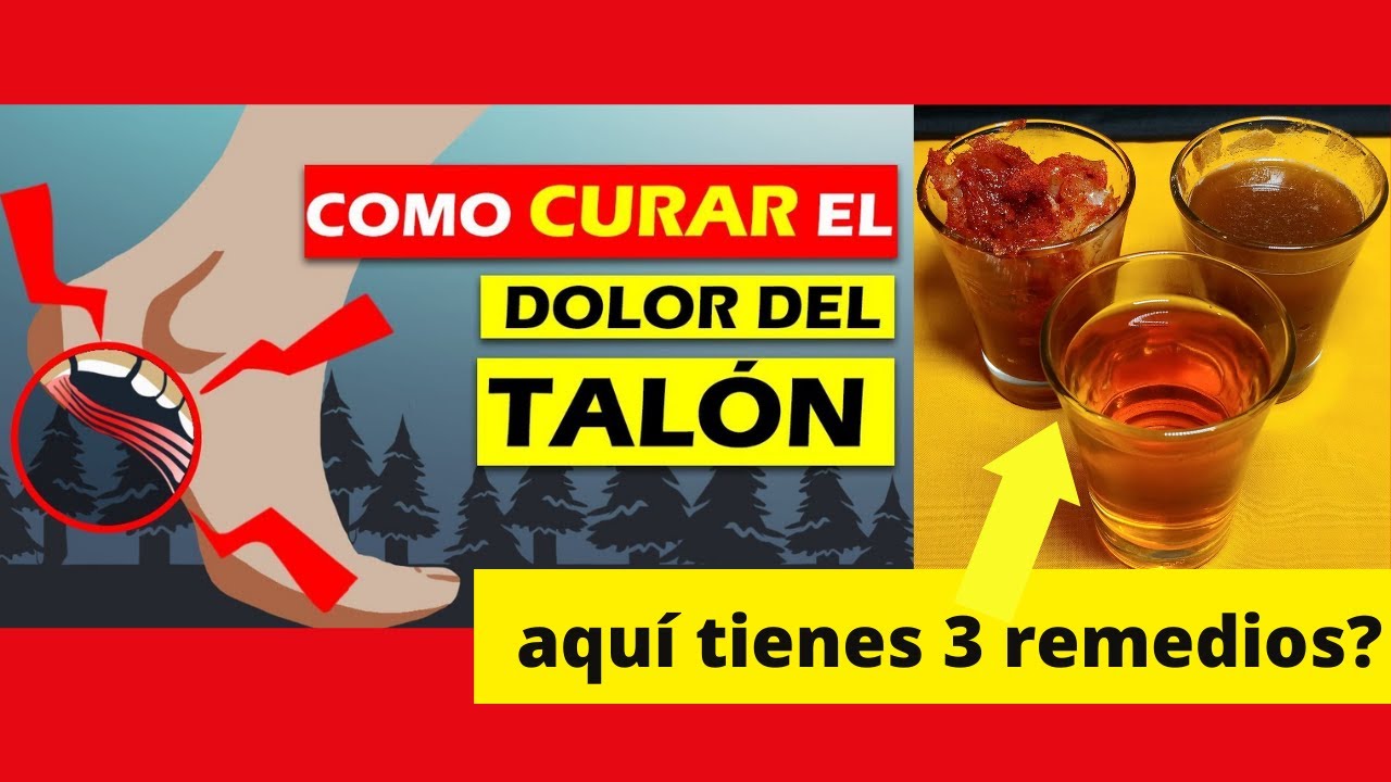 Cómo curar el dolor del talón: fascitis plantar y espolón calcáneo: con ...
