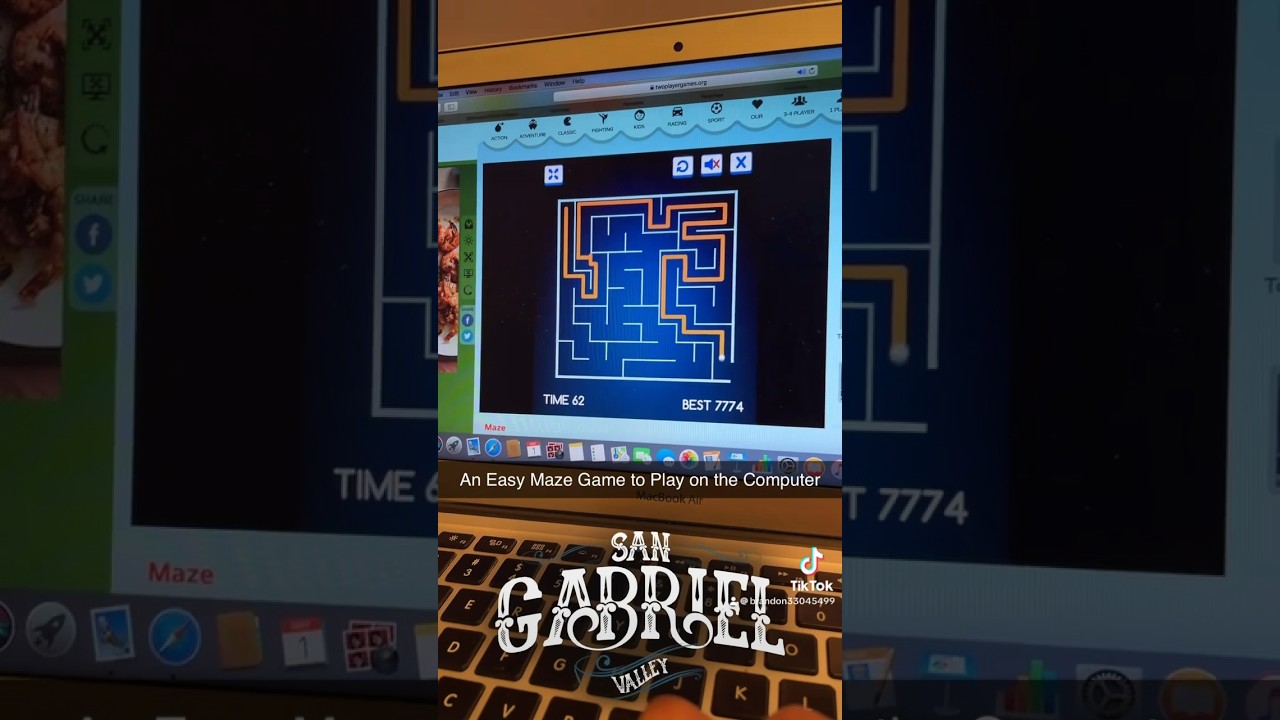 An Easy Maze Game to Play on the Computer - YouTube