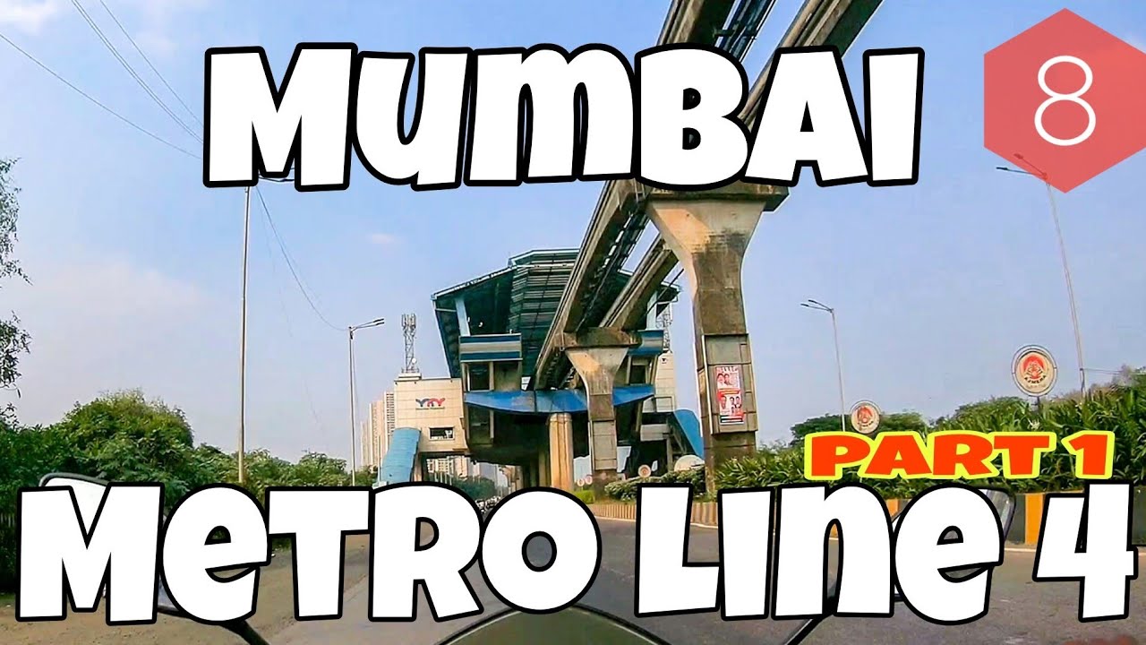 Mumbai Metro Line 4 - Wadala to Kanjurmarg - November 7th 2020 - YouTube