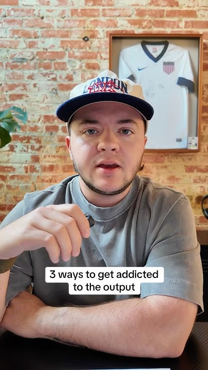getting addicted to the output is the cheat code - YouTube