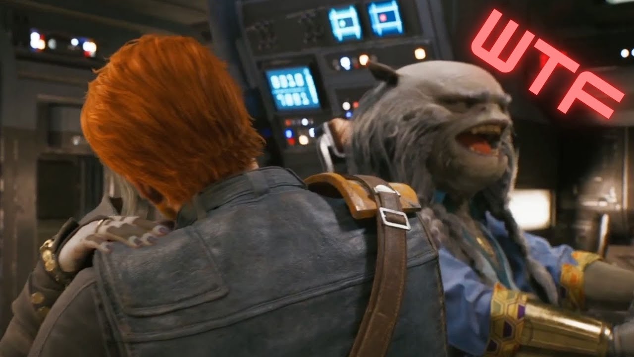 Best Scene In Jedi Survivor - Funny Moment - YouTube