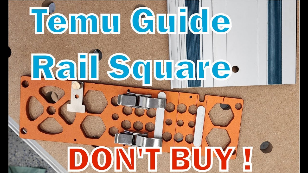Temu Guide Rail Square for Festool / Makita - YouTube