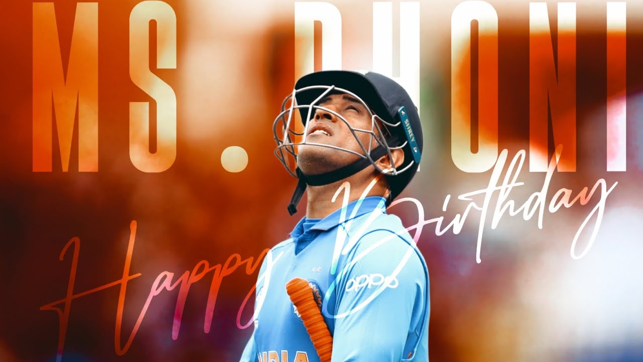 MS DHONI BIRTHDAY MASHUP 2023 || MS DHONI BIRTHDAY WHATSAPP STATUS ...