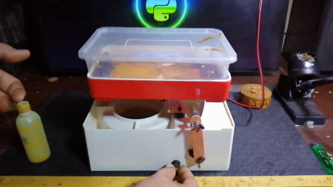 PCB Shaker for Etching - YouTube