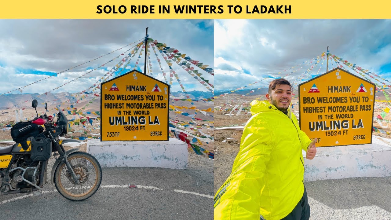 Finally Reached UMLINGLA PASS Solo! 19,024ft 🔥 - YouTube