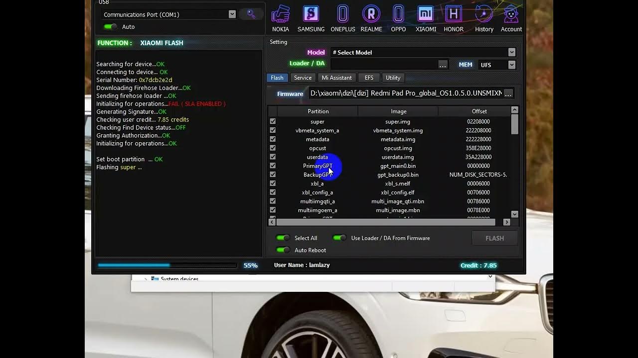 [dizi] Redmi Pad Pro Global Rom flash no need Unlock Bootloader - new date HyperOS - edl mode ...