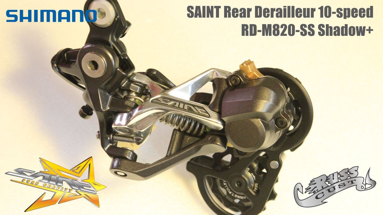Shimano SAINT RD M820 SS - YouTube