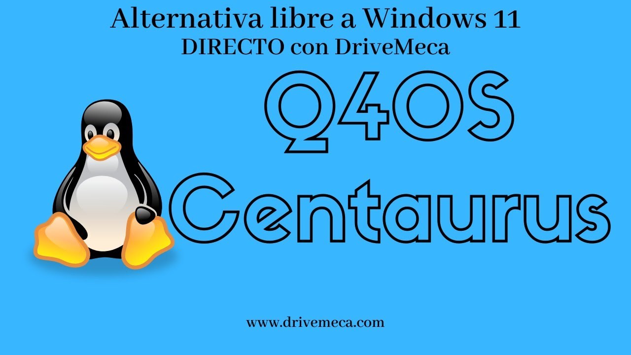 Q4OS Centaurus - Alternativa libre a Windows 11 - DIRECTO con DriveMeca ...