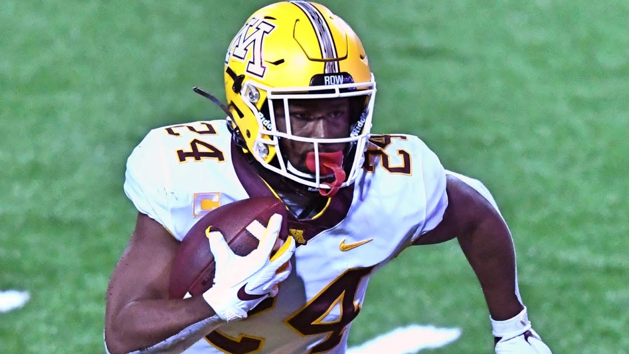 Minnesota RB Mohamed Ibrahim 2020 Highlights - YouTube