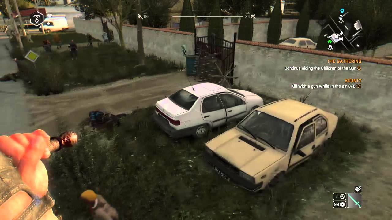 Dying Light testing out czesiu’s super zombie grenade - YouTube