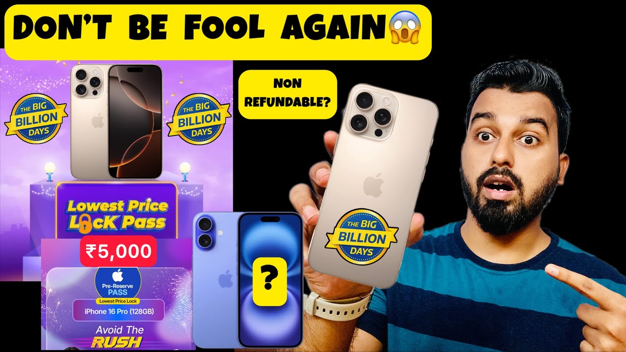 iPhone Lowest Lock Pass Buy or Not ? | Flipkart BBD Sale | Hidden terms ...