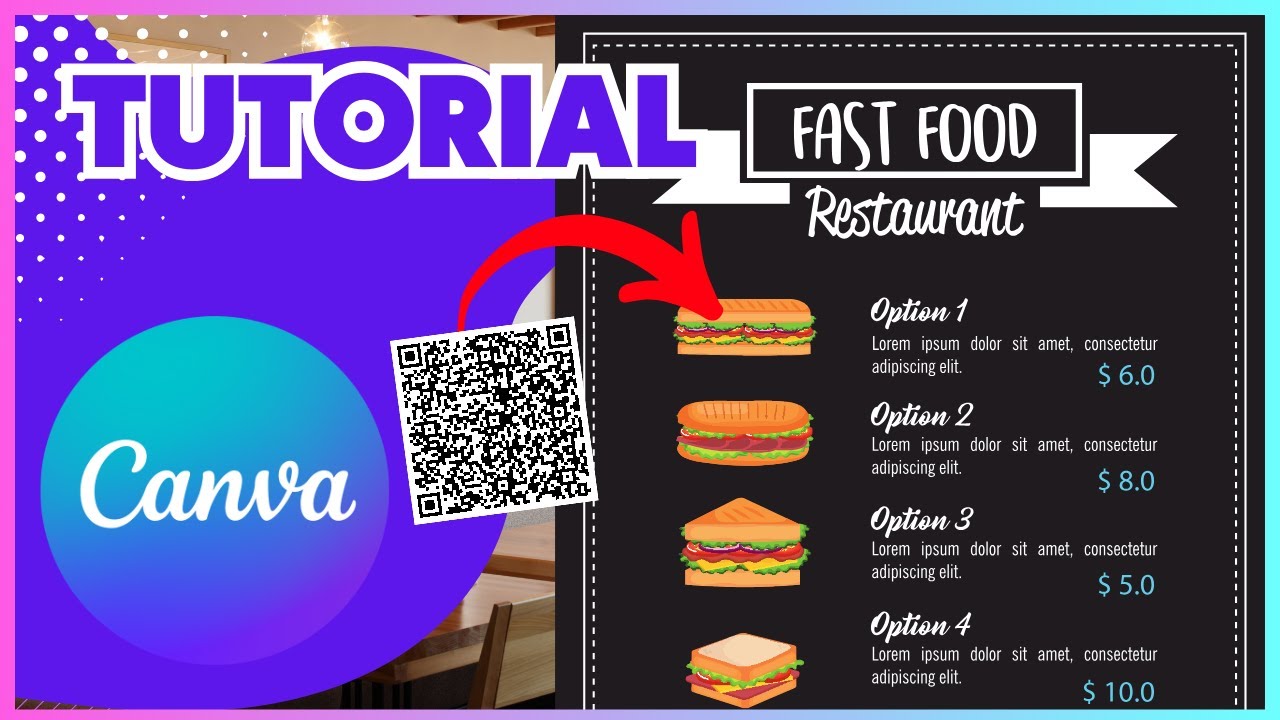 Cómo hacer un MENÚ para un Restaurante o Cafetería | Paso a Paso ☕🍞 ...