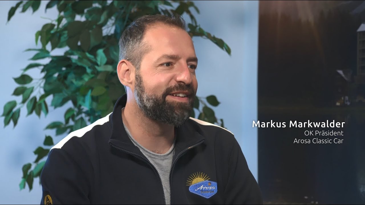 FLASH TALK mit Markus Markwalder, OK Präsident des Arosa ClassicCar - YouTube