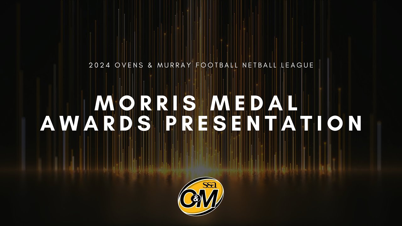 2024 SS&A OMFNL Morris Medal Awards Night - YouTube