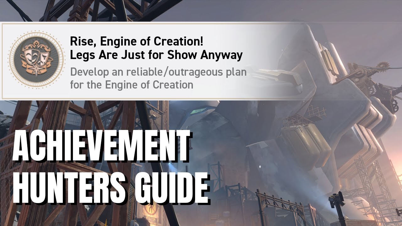 Rise Engine of Creation/Legs are just for show anyway - v1.4 Honkai ...