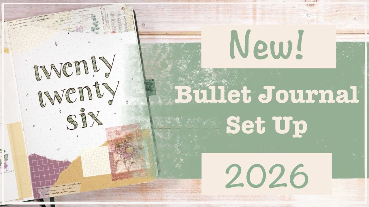 2026 | Bullet Journal Set Up | New Year - Beginner Friendly! - YouTube