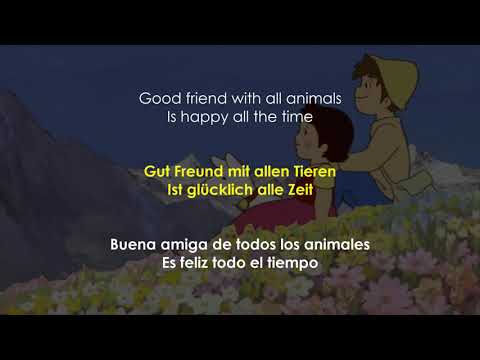 Heidi (Gitti und Erika) (Lyrics - Text - Letra español)