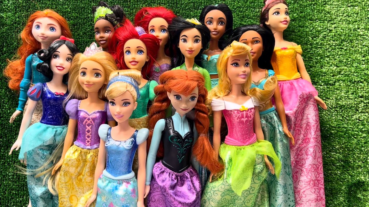 99 Minutes Disney princesses Collection ASMR 5 MYSTERY SURPRISES ...