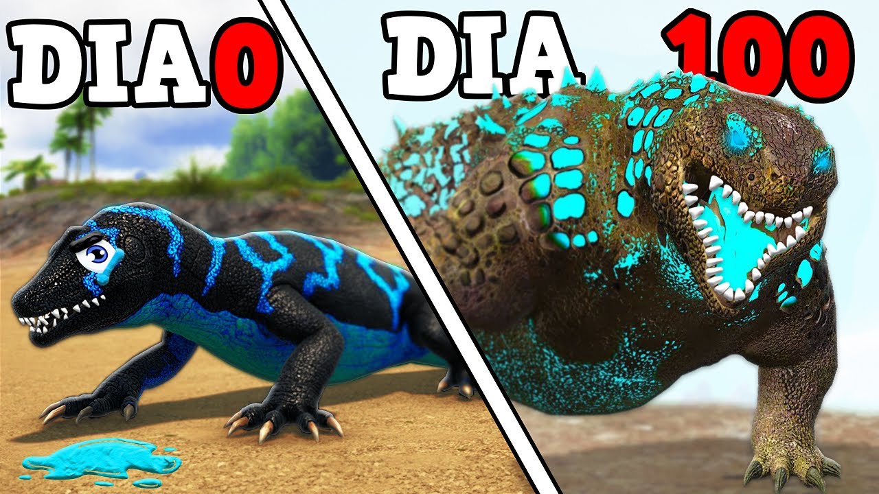 A PEQUENA LAGARTIXA EVOLUIU PARA UM GIGANTE KAIJU DOUG GODZILLA! 100 ...