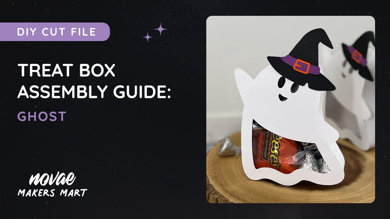 Ghost Candy Wrapper Template