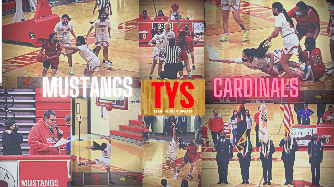 Monument Valley Lady Mustangs vs St. Micheals Lady Cardinals (Varsity ...